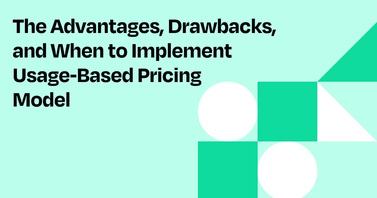 A Complete Guide On The Usage-Based Pricing Model